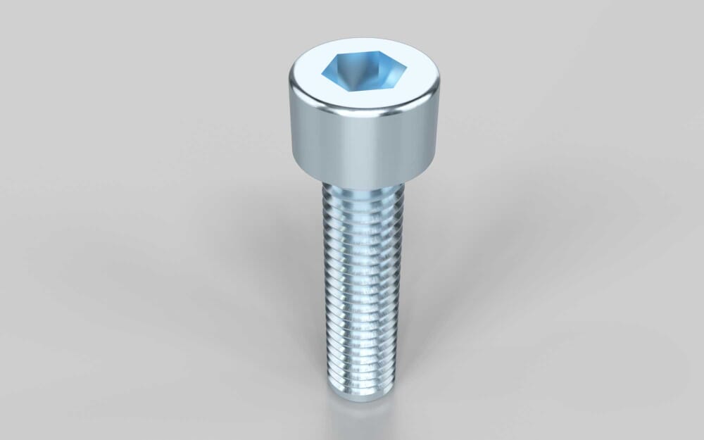 Zylinderschraube, ISO 4762, DIN 4762, M6 x 25 mm | Syskomp